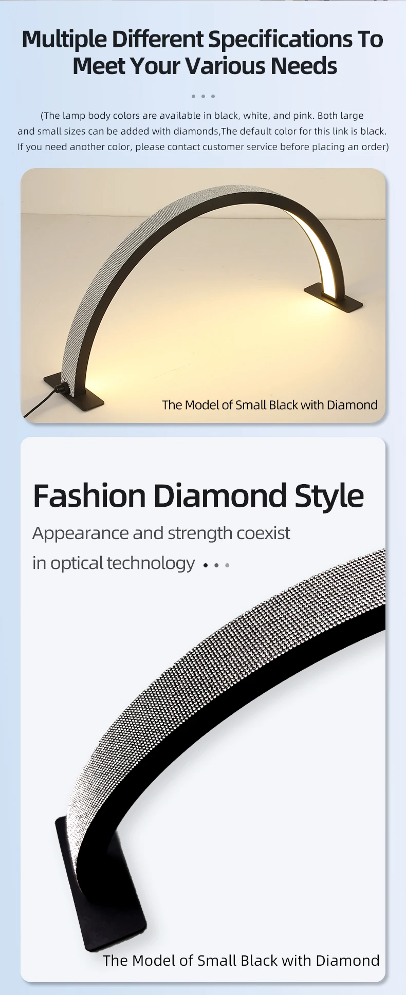 Hot Sale Led Light Nail Lamp Manicure Table 25w 30w Nail Table Light ...