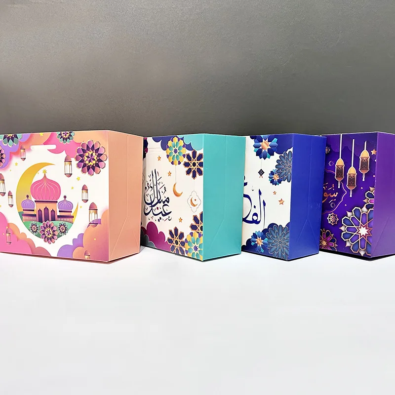 Hot Selling EID Mosque Candy Box Ramadan Islamic Moon Hand Box Muslim ...