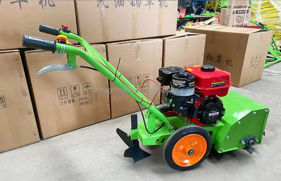 Hand Grass Cutter Machine Soil Tiller Cultivator Machine - Buy Hand ...