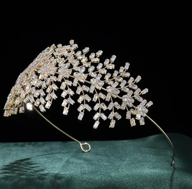 Bridal Wedding Dress Tiara Party Princess Haute Couture Hair ...