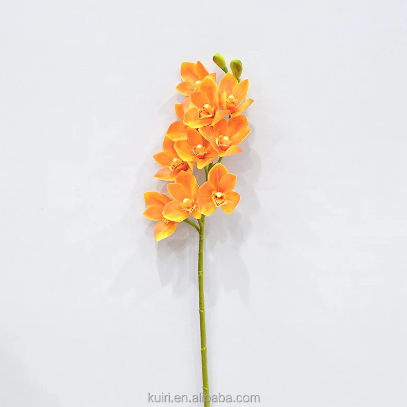 Artificial Plastic 3d Printed Cymbidium Orchids Plants Phalaenopsis ...