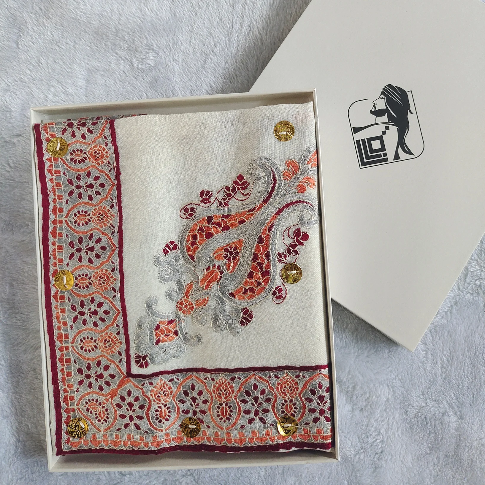 High Quality Oman Embroidery Shawl Head Scarf Arabia Saudi Arabia ...