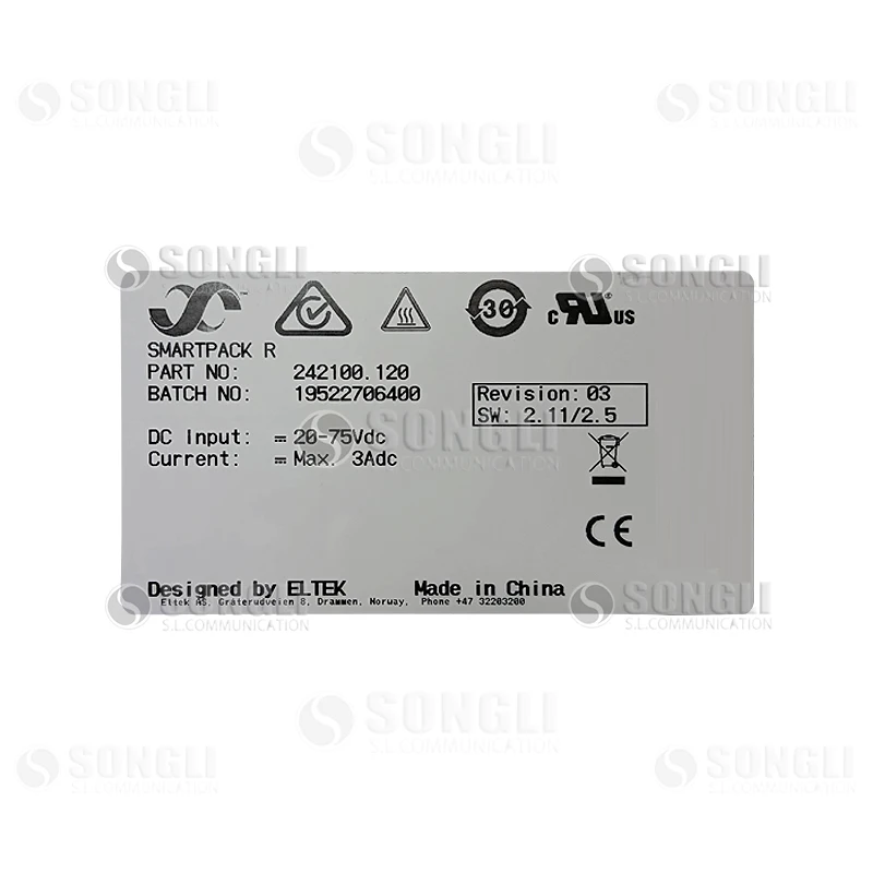 Eltek Smartpack R 242100.120 - Reliable Telecom Power Supply