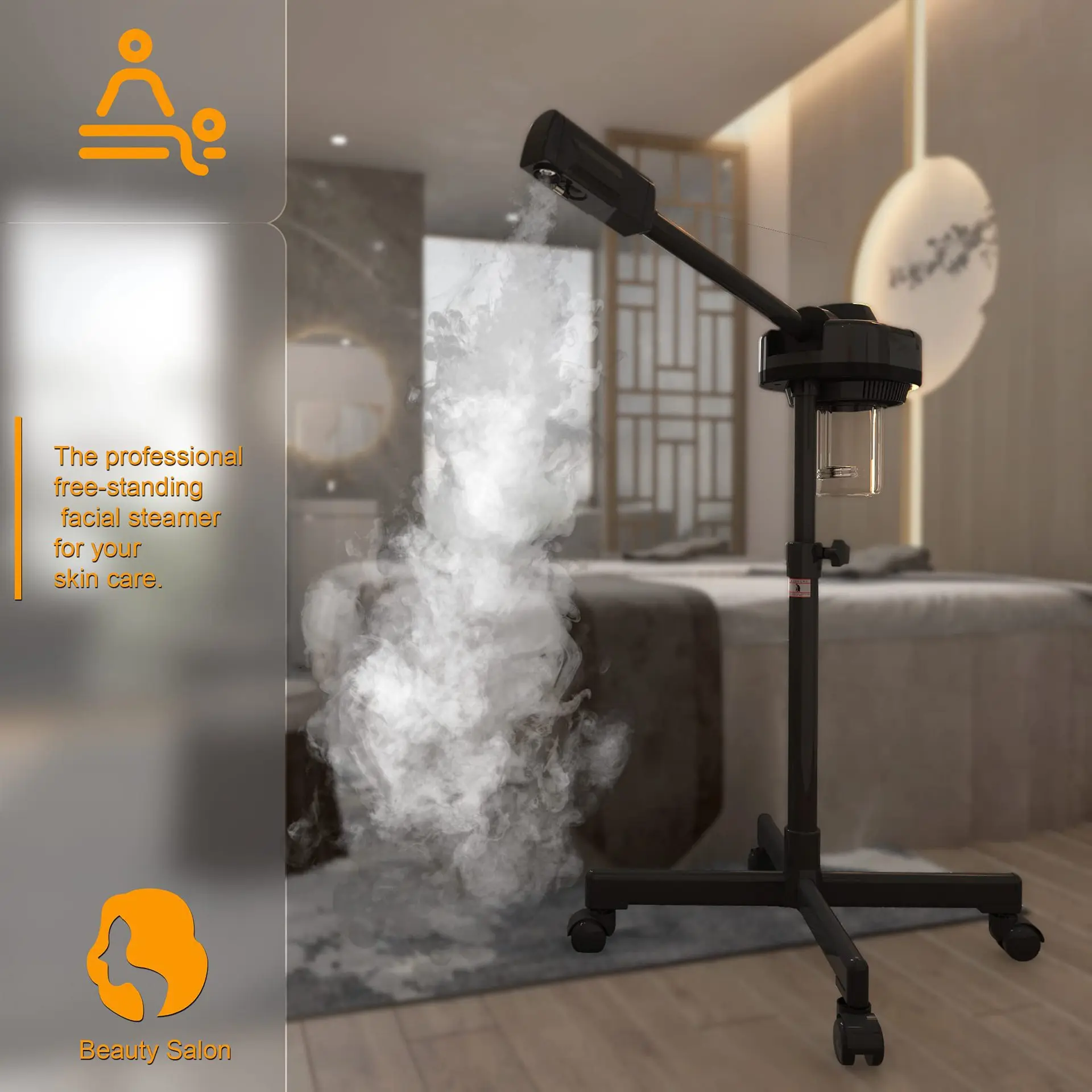 Portable Facial Steamer Machine - Enhance Home Spa Experience