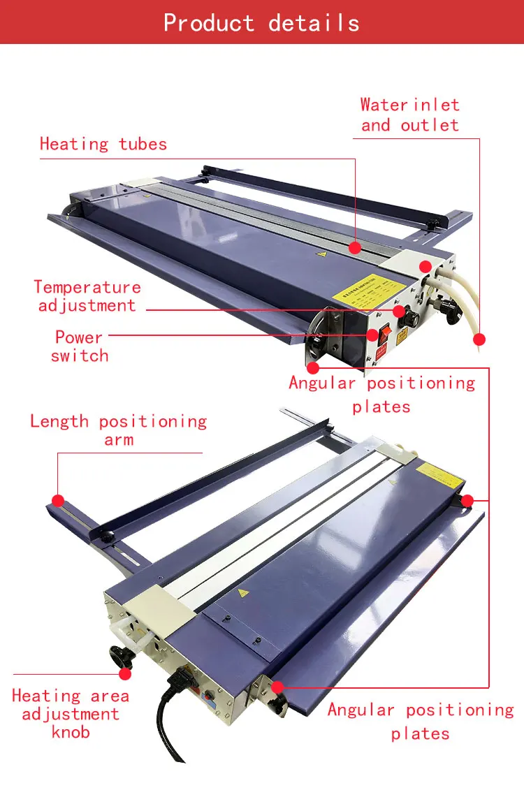 Easily Operate Portable Plate Hot Bending Machine for Acrylic