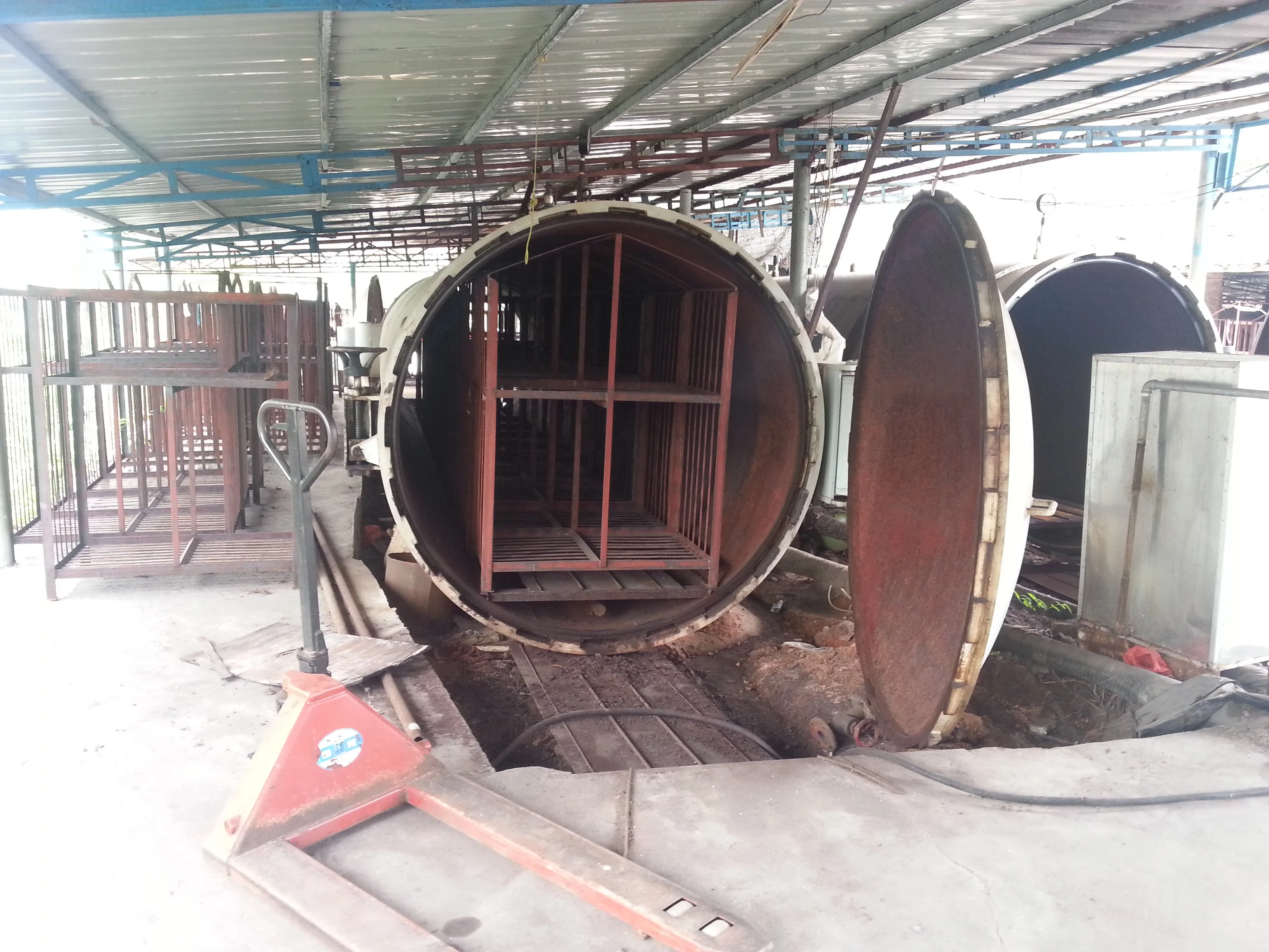 High Efficiency Autoclave for Mushroom Spawn Sterilization