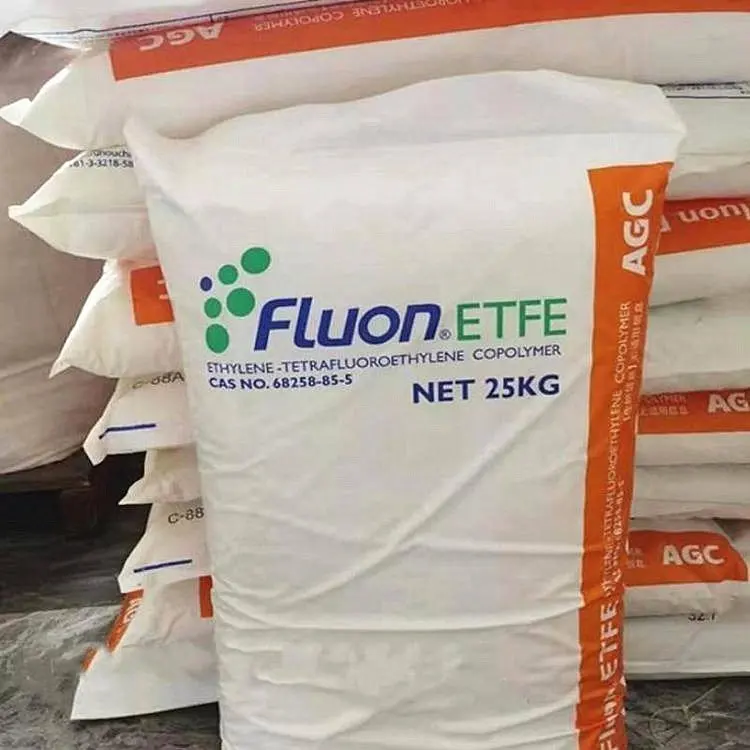 Natural White Pfa Fep Pvdf Etfe And Ectfe Excellent Chemical Resistance Plastic Resin Granule ...