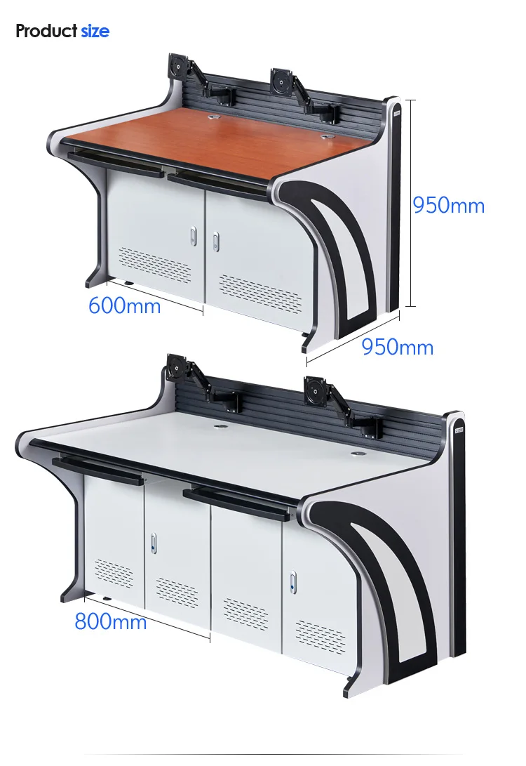 Modular Security Command Center Control Room Console