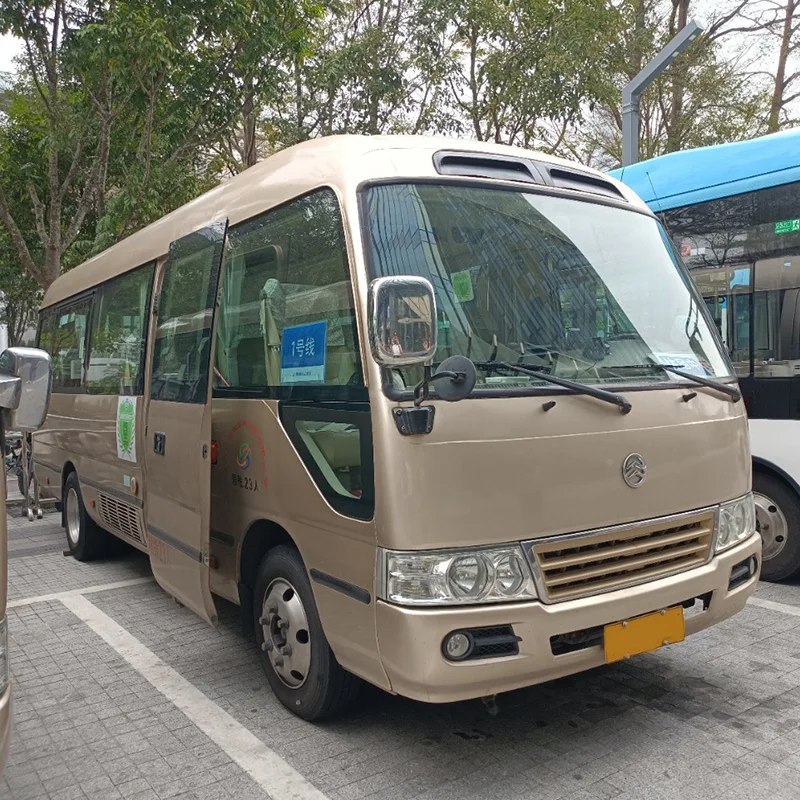 Golden Dragon Bus Coaster 23seats 2+1 Euro 5 Diesel Cummins Engine Used ...