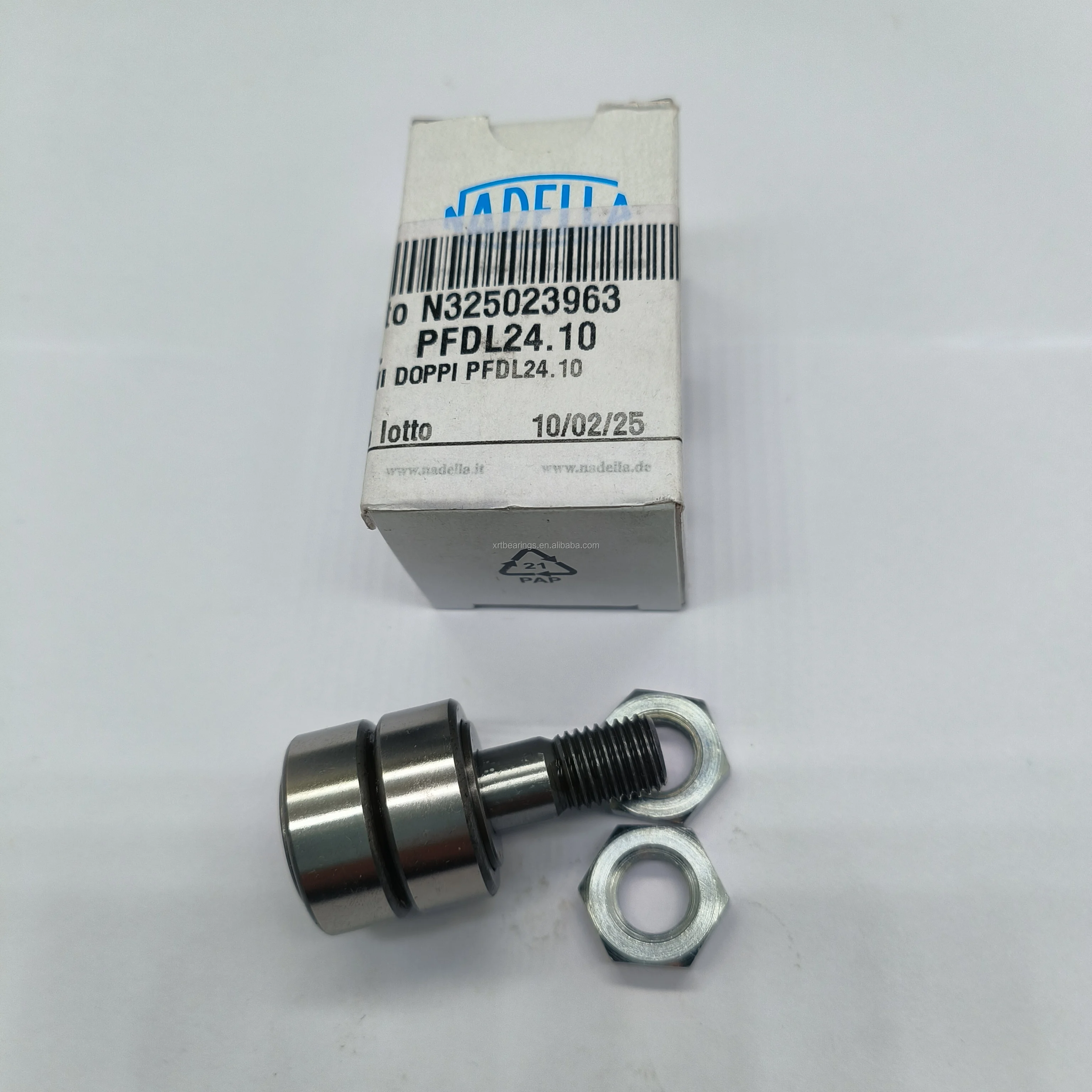 Original NADELLA Double Row U-Line Guide Wheel Bearing GLA35.10