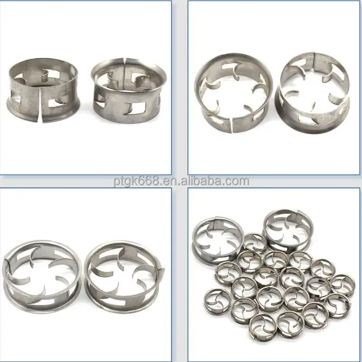Stainless Steel Diameter 1" Metal Ring Random Packing Saddle Shaped ...