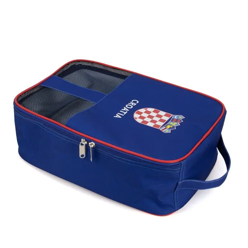 Custom Polyester Mesh Sport Travel Bag for Football Boots