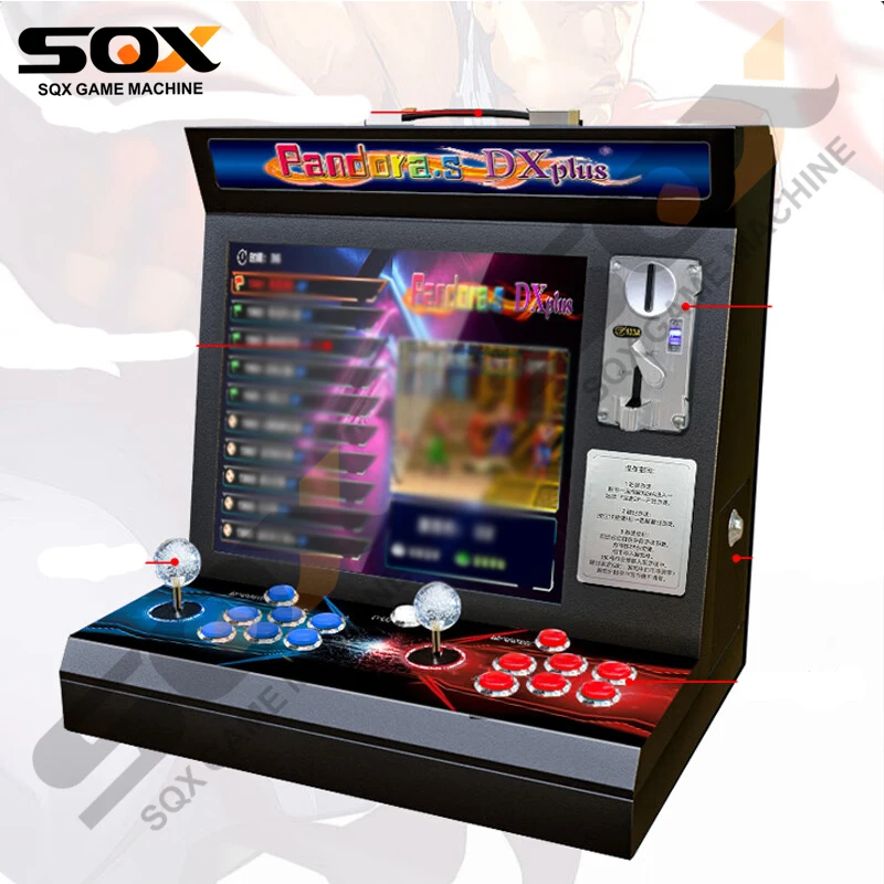 17 Inch Mini Arcade Game Box Game Console Video 3D Retro Arcade Game ...