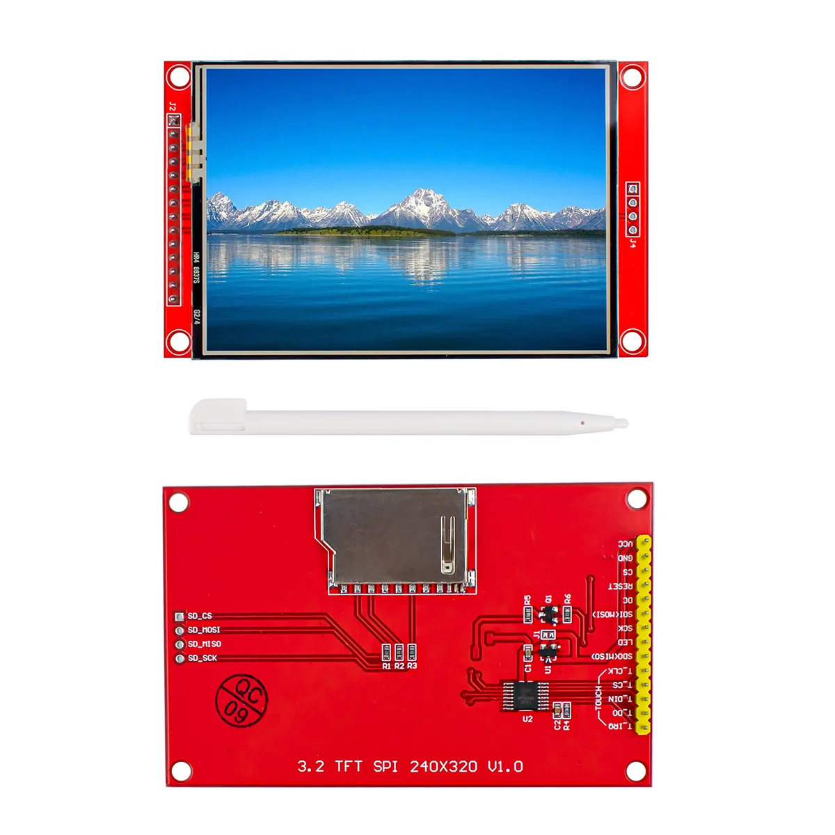 3.2 Inch SPI TFT LCD Display with Touch Screen for Arduino