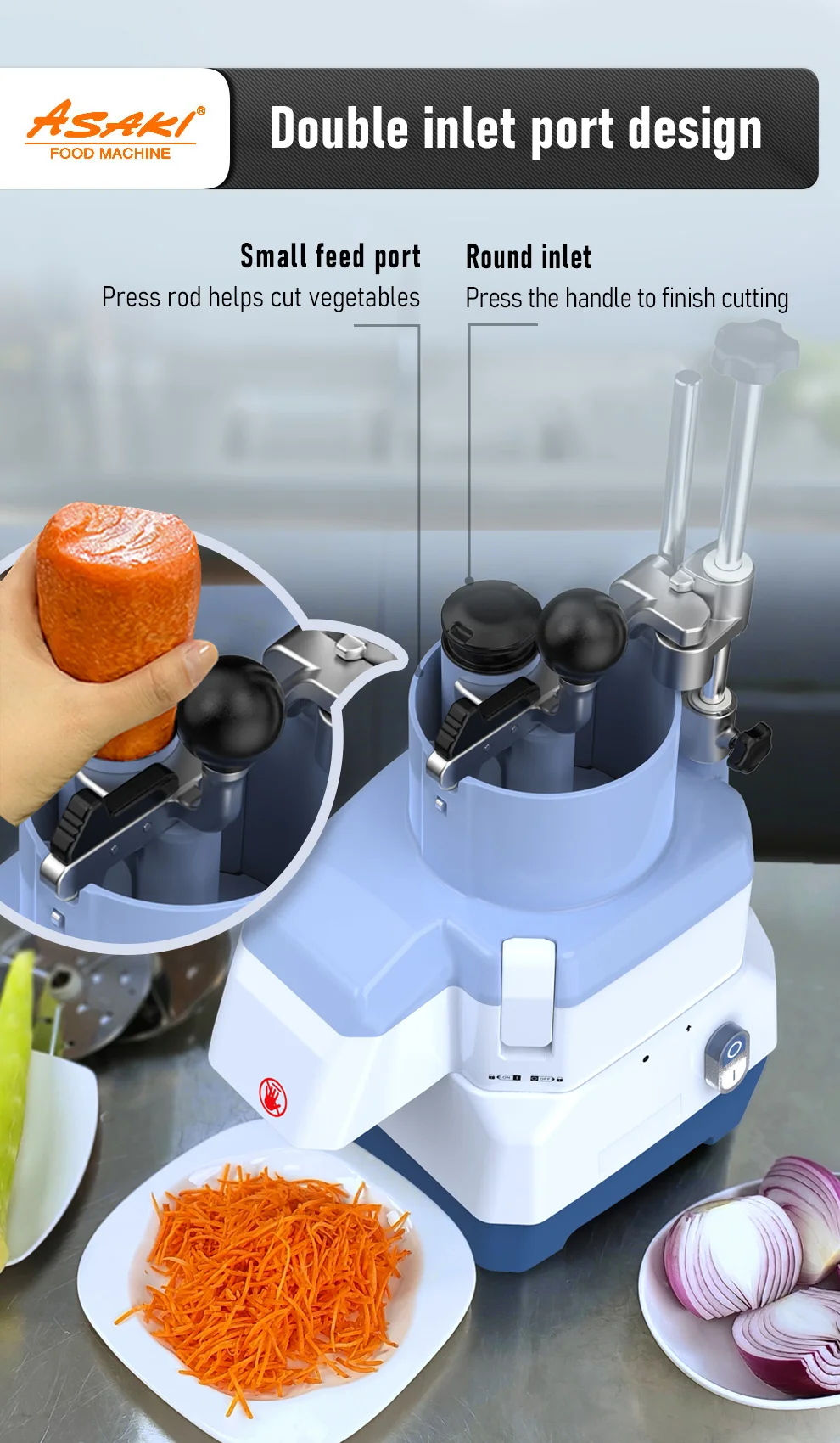 ASAKI Vegetable Slicer - Efficient and Reliable Solutions