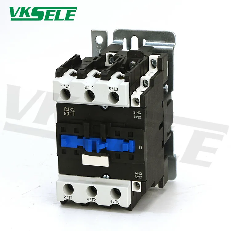 Contactor 220v Electrical Power Contactor Apply To Ac Motor 3 Pole Cjx2 ...