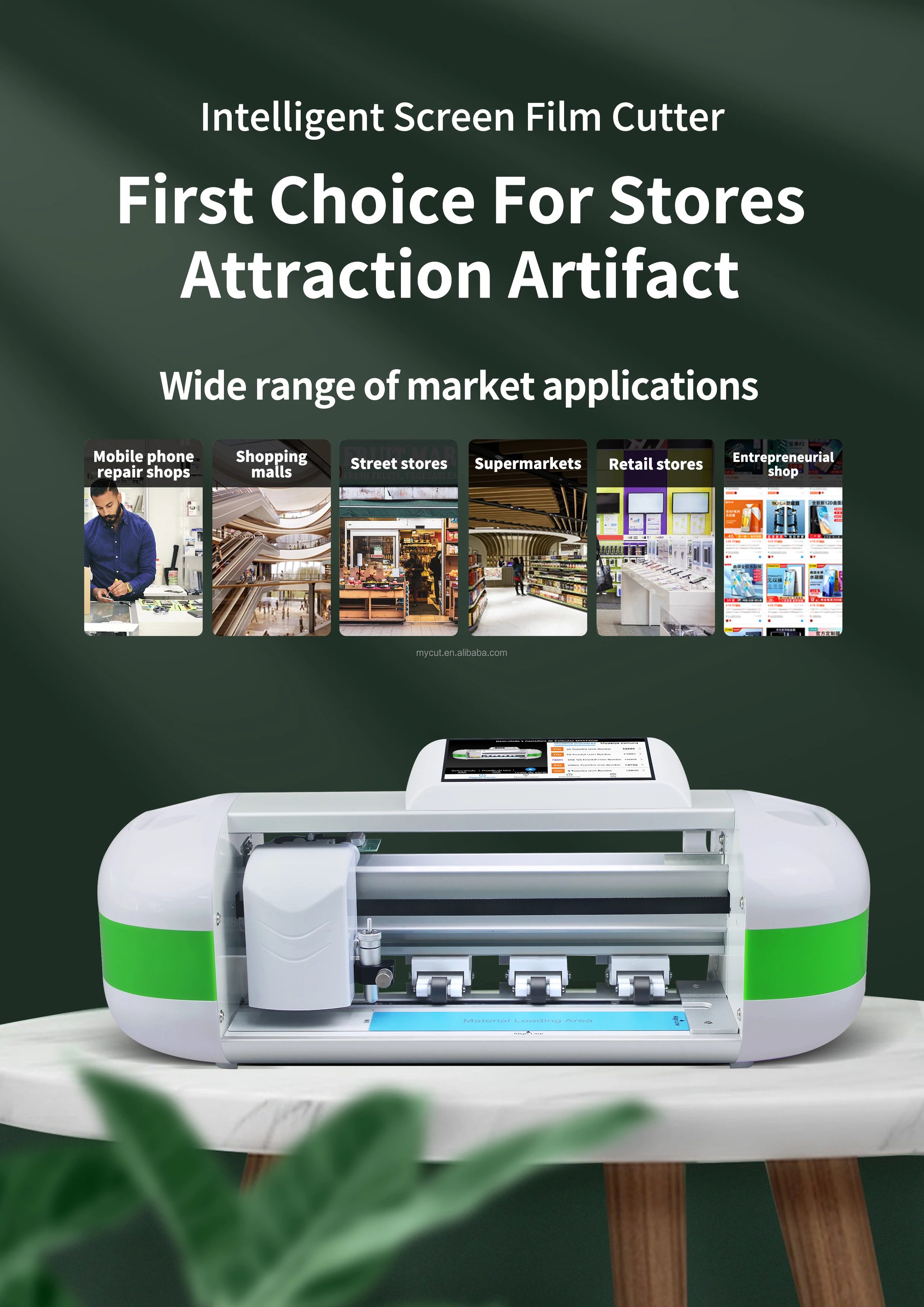 Ce Approved Cutting Machine Mobile Screen Protector - Buy Cutting ...