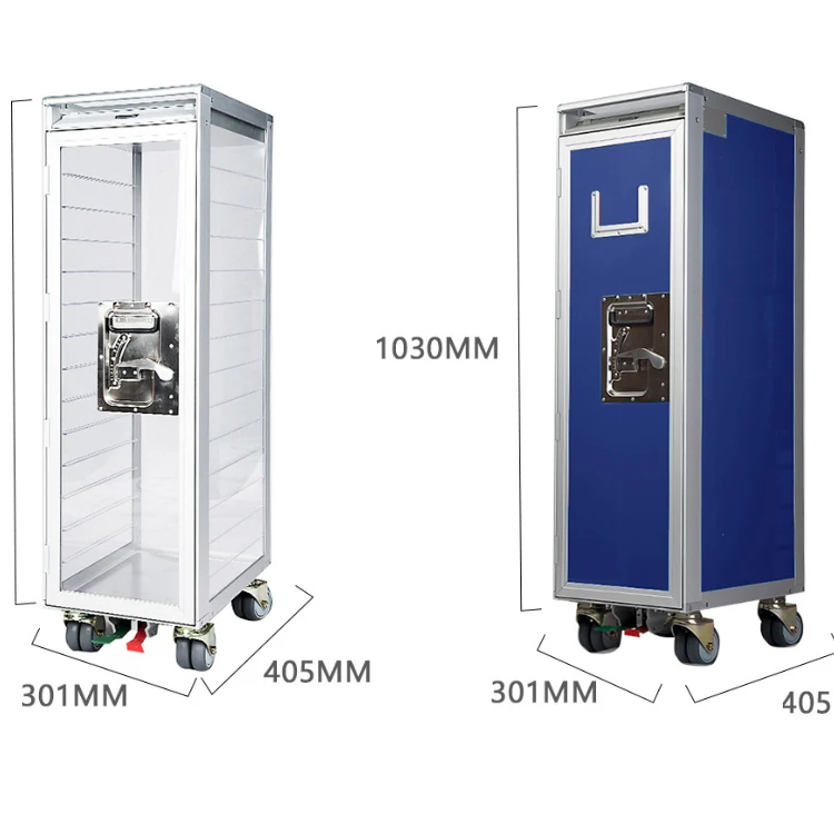 KAIRUN Aviation Inflight Waste Cart Waste Collection Cart Garbage ...