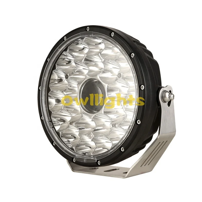 130W 9Inch Round Laser 4x4 Auto Parts High Power 9inch LED Off Road ...