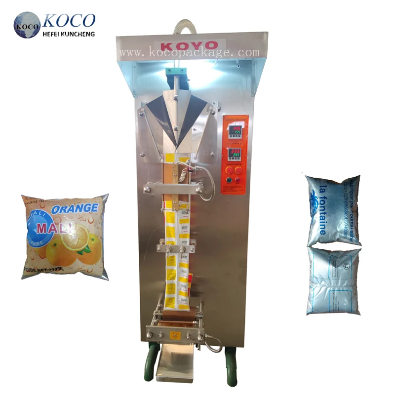 Koyo Bagged Pure Drinking Water Production Equipment 2100bph Water ...