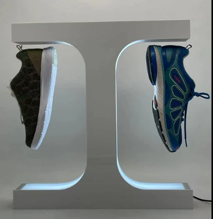 Magnetic Floating Display - Sneaker Shoes Rack Stand