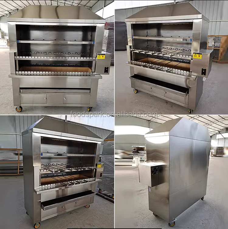 Barbecue Restaurant Charcoal Roast Beef Oven Machine Pig Lamb Fish ...