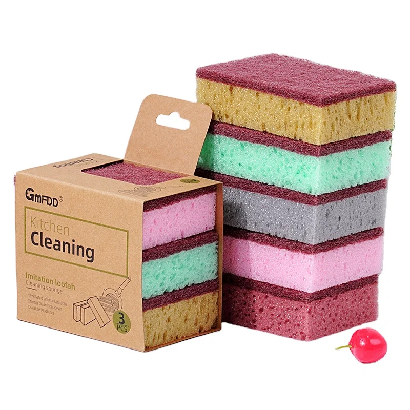 Dish Sponges For Washing Dishes,For Kitchen Sink Scrub Sponges Kitchen ...
