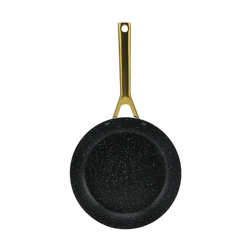 8PCS Granite Cooking Pots Cookware Set Nonstick Rose Gold Black New ...