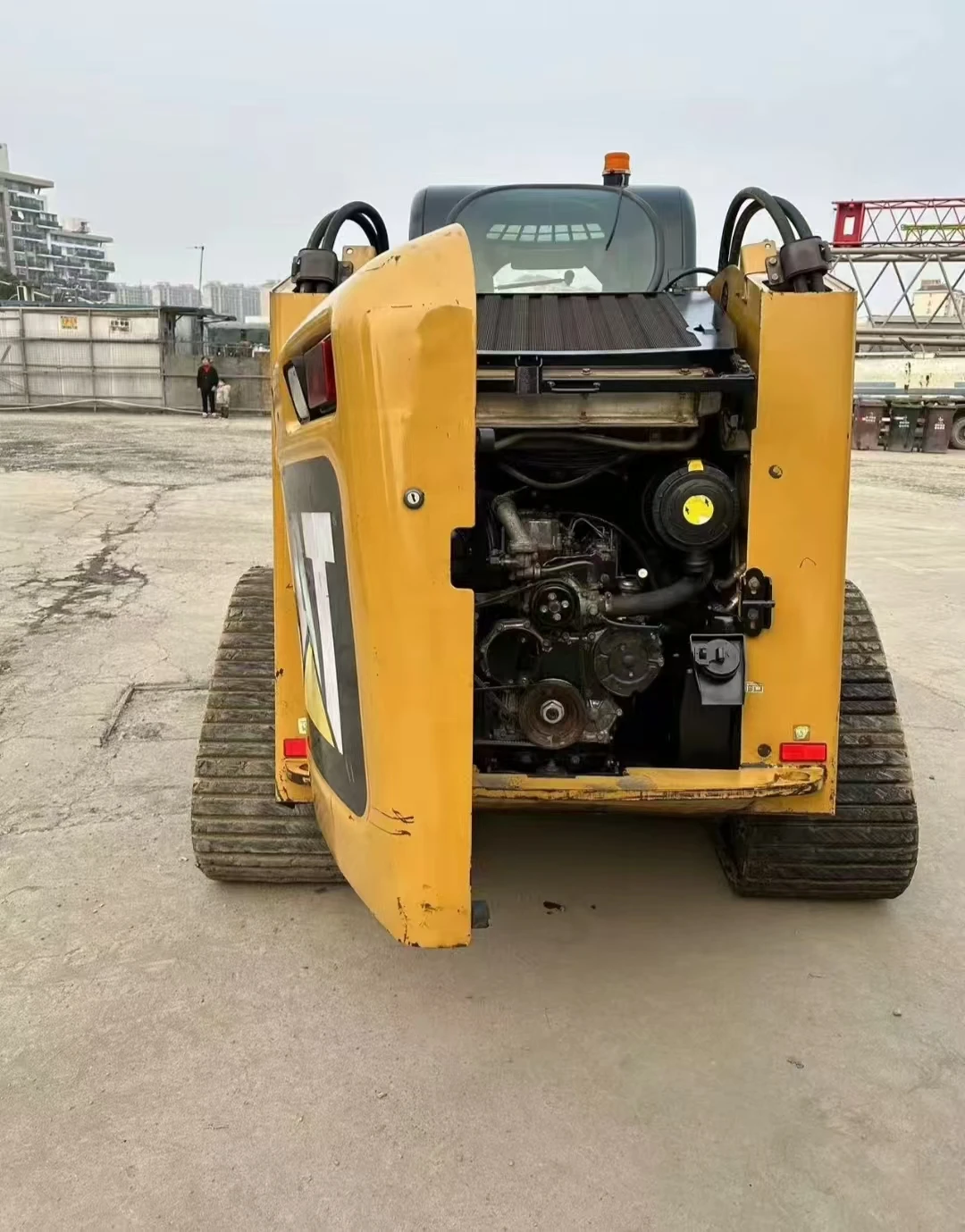 Japan Caterpillar CAT Backhoe Wheel Loader Used CAT 277C 420F 420F2 ...