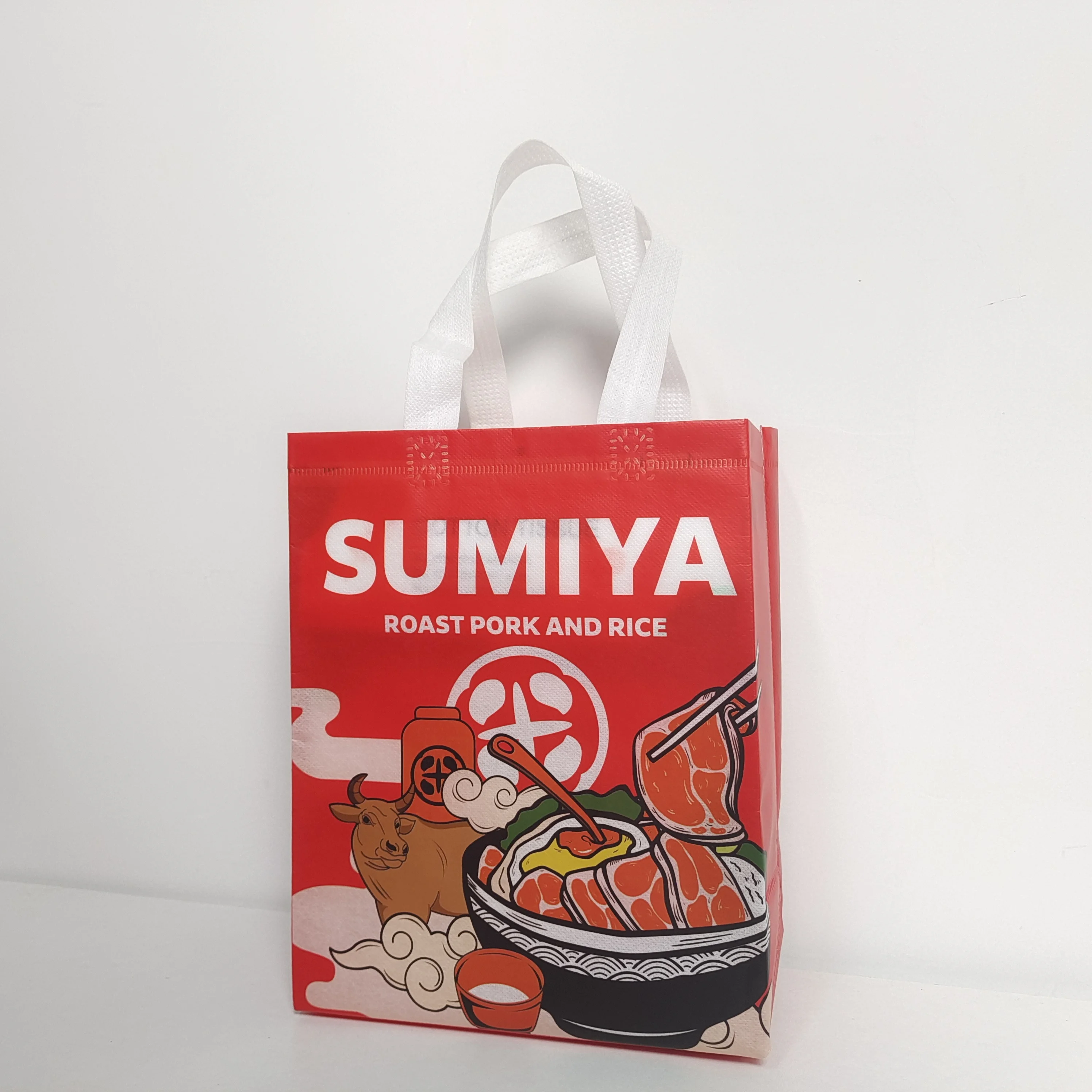 Custom Logo Nylon Draw String Bag Backpack Recycled Waterproof 210d ...