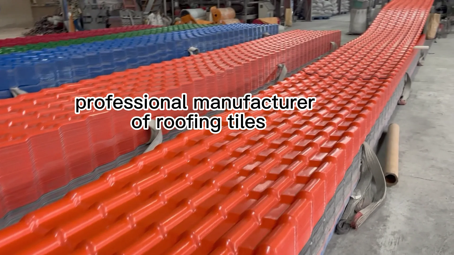 Roma Weathering Resistance Pvc Asa Coated Plastic Synthetic Resin Roof ...