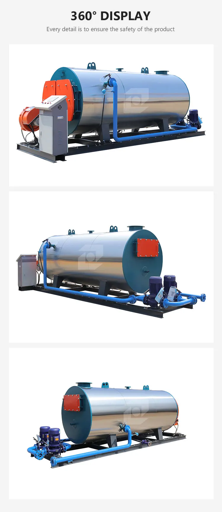 Big Production Ability 2mw Diesel Oil Hot Water Boiler For Hotel - Buy ...