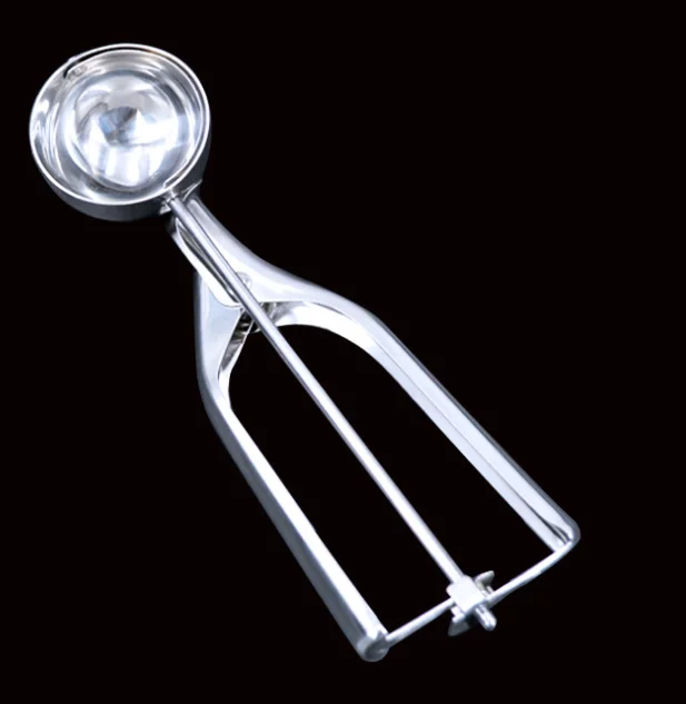 Ice Cream Scoop Stainless Steel Spoon Tools Ice Ball Maker Food Holder ...