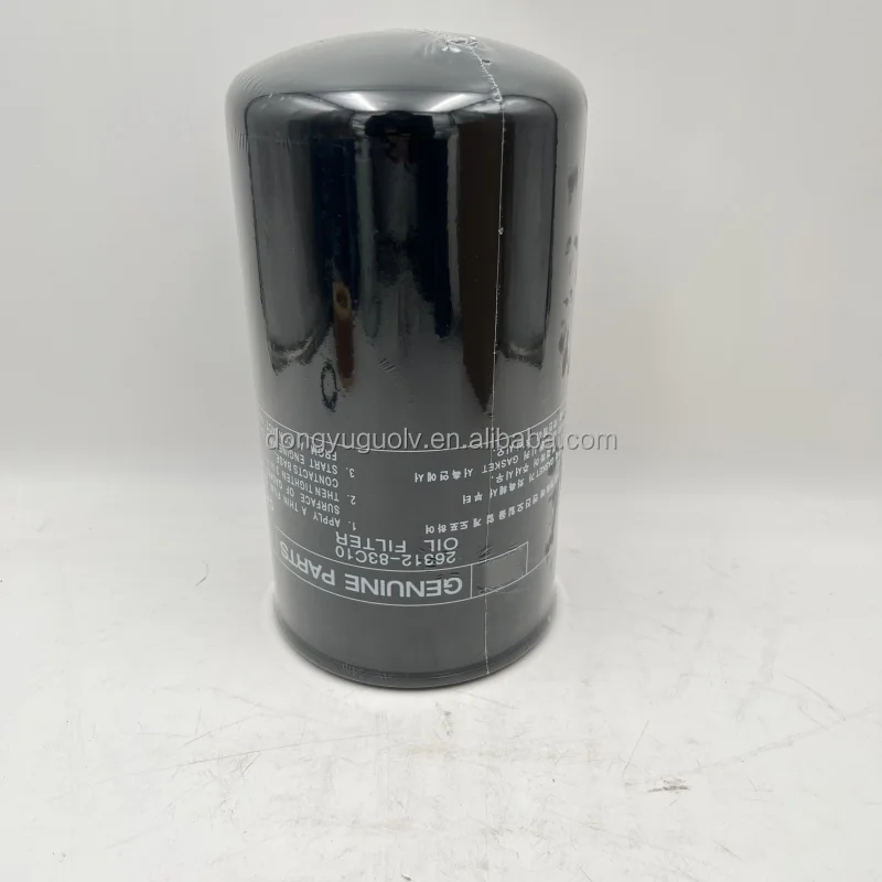 High Quality Truck Oil Filter 26312-83c10 2631283c10 - Buy Oil Filter ...