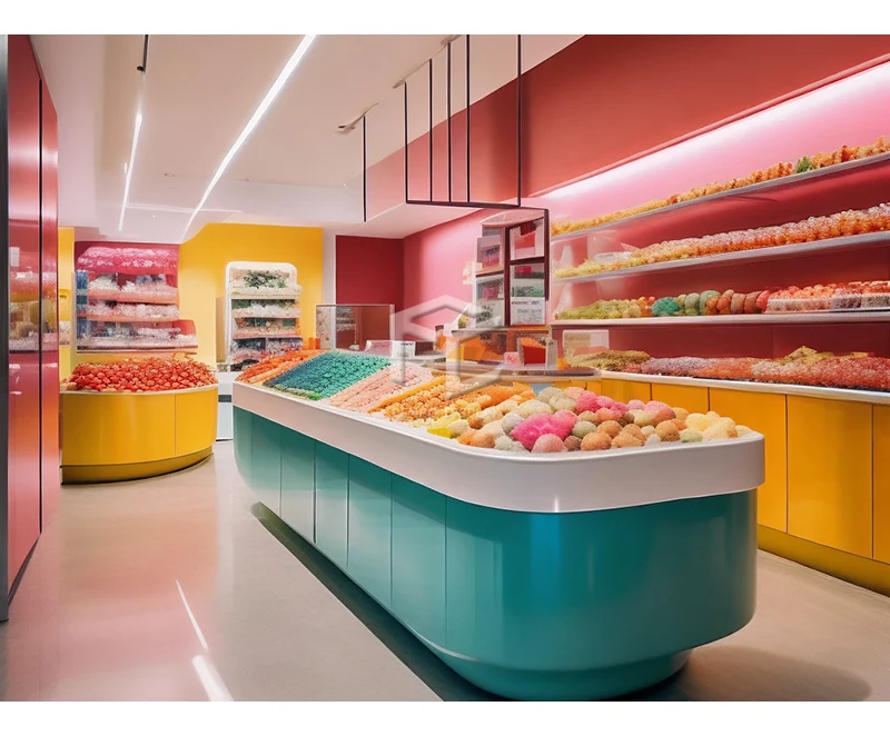 Modern Unique Candy Store Design Custom Snack Candy Store Furniture ...