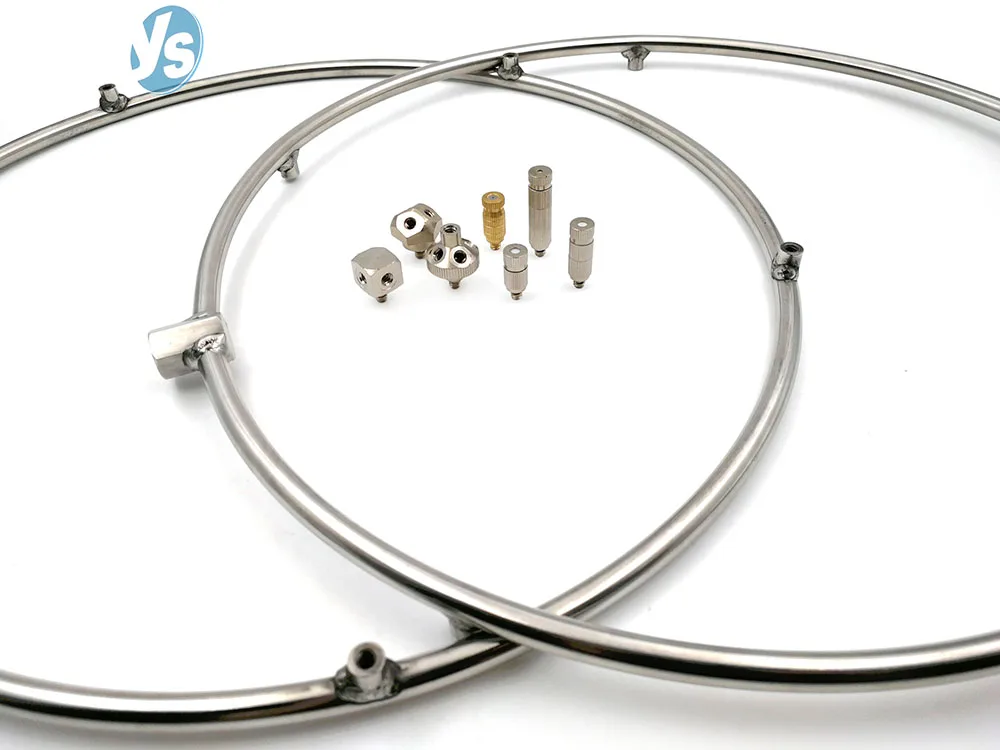 YS Atomization Mist Ring ,Cooling System Spraying Mist Ring,Ring Garden ...