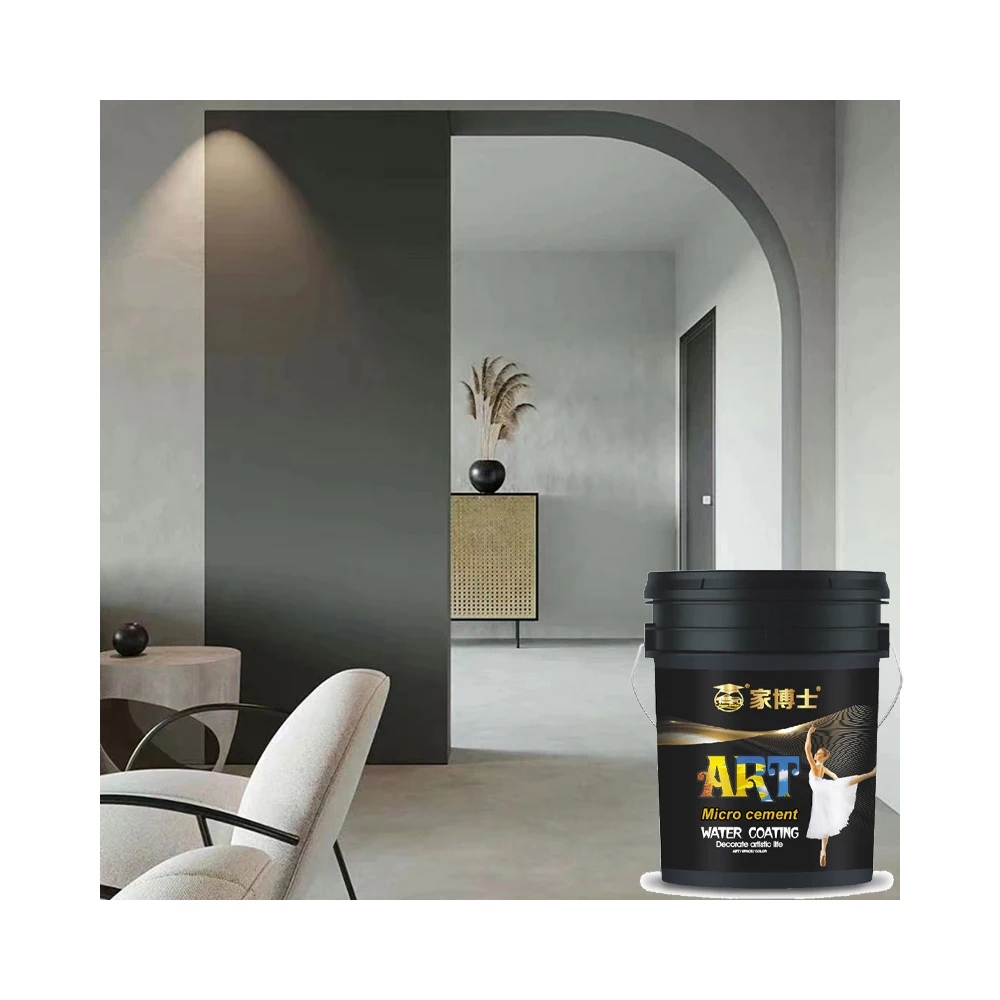 Fashionable High Flexibility Microcemento Texture Finish Coating Paint ...