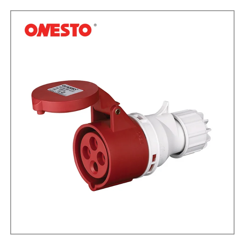 Industrial Socket Box IP44 - 16A, 32A MCB Breaker 40A RCD