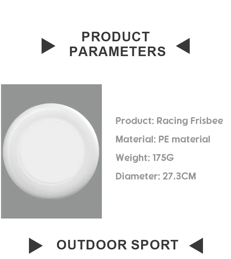 Factory Custom Logo Plastic Training Flying Disc Frisbeed Custom Printed Patterns Summer Beach ...