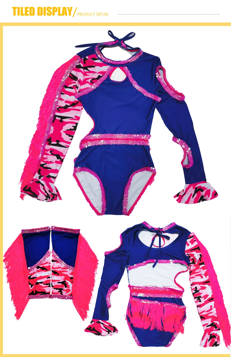 Majorette-uniforms Camo Sexy Kids Girls Fringe Dancewear Outfits ...