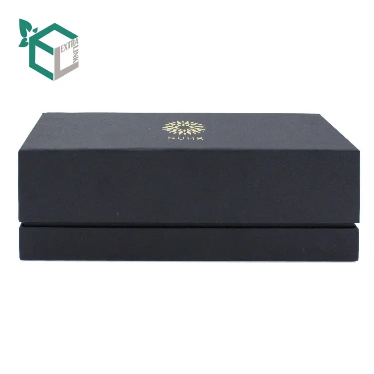 Custom Luxury Heaven And Earth Cover Black Paper Gift Packaging Box ...
