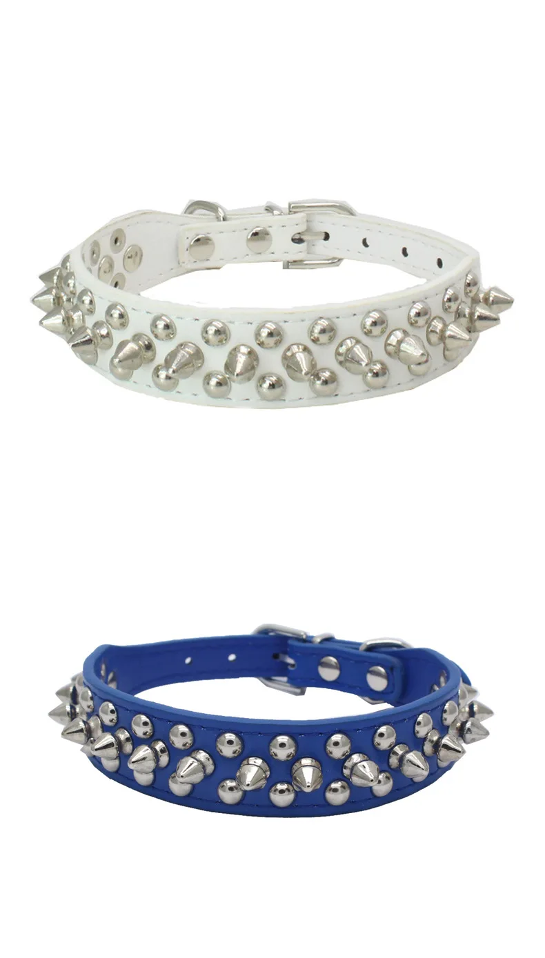 Pet Collar Bullet Nail Rivet Dog Collar Dog Chain Punk Dog Collar - Buy ...