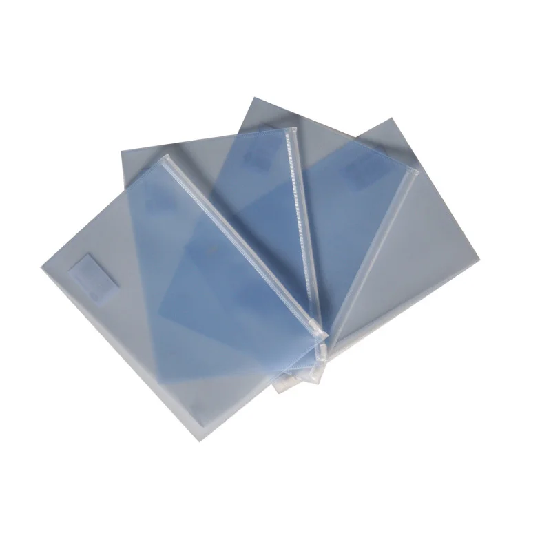 A5 Transparent Zip Lock Bags - Ideal for Office & School
