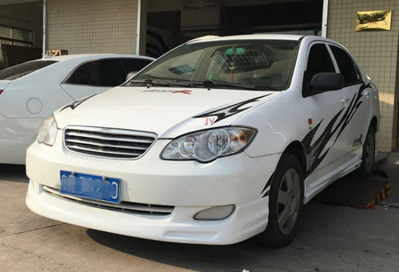 Wide Body Kit Pp Auto Body Systems Includes Rear Bumper Lip Front ...