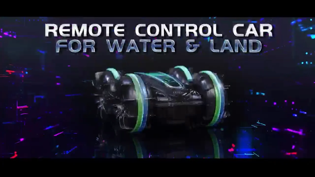 All Terrain Waterproof 360 Degree Drift Rotation Stunt Car Amphibious ...