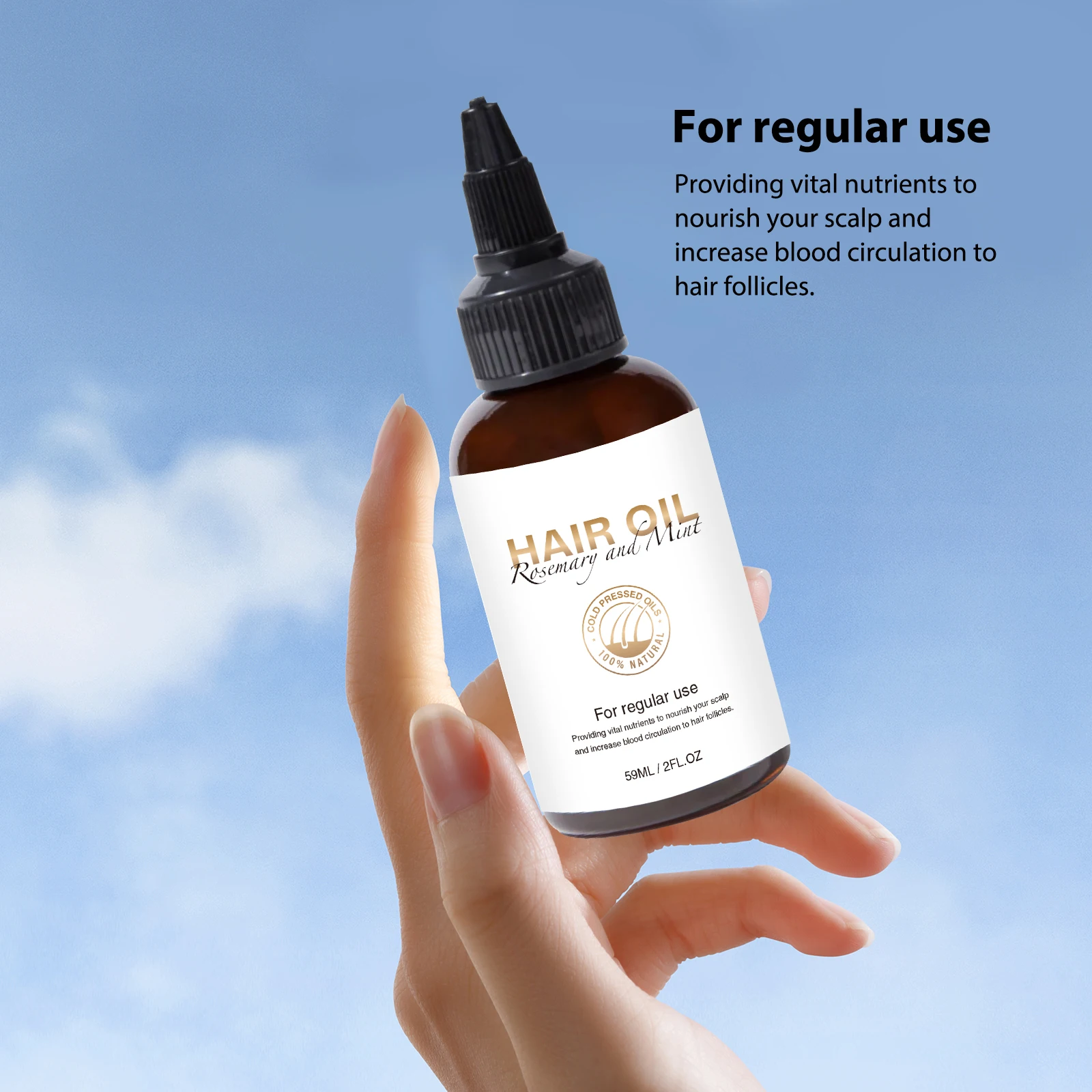 Natural Rosemary Loss Herbal Repair Organic Serum Tea Tree Treatment ...