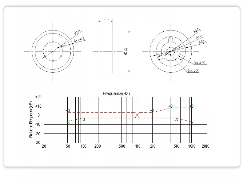 Smd 4013 Electret Condenser Concentric Circles Mic Bound Die Capacitor Microphone For Smart Home ...