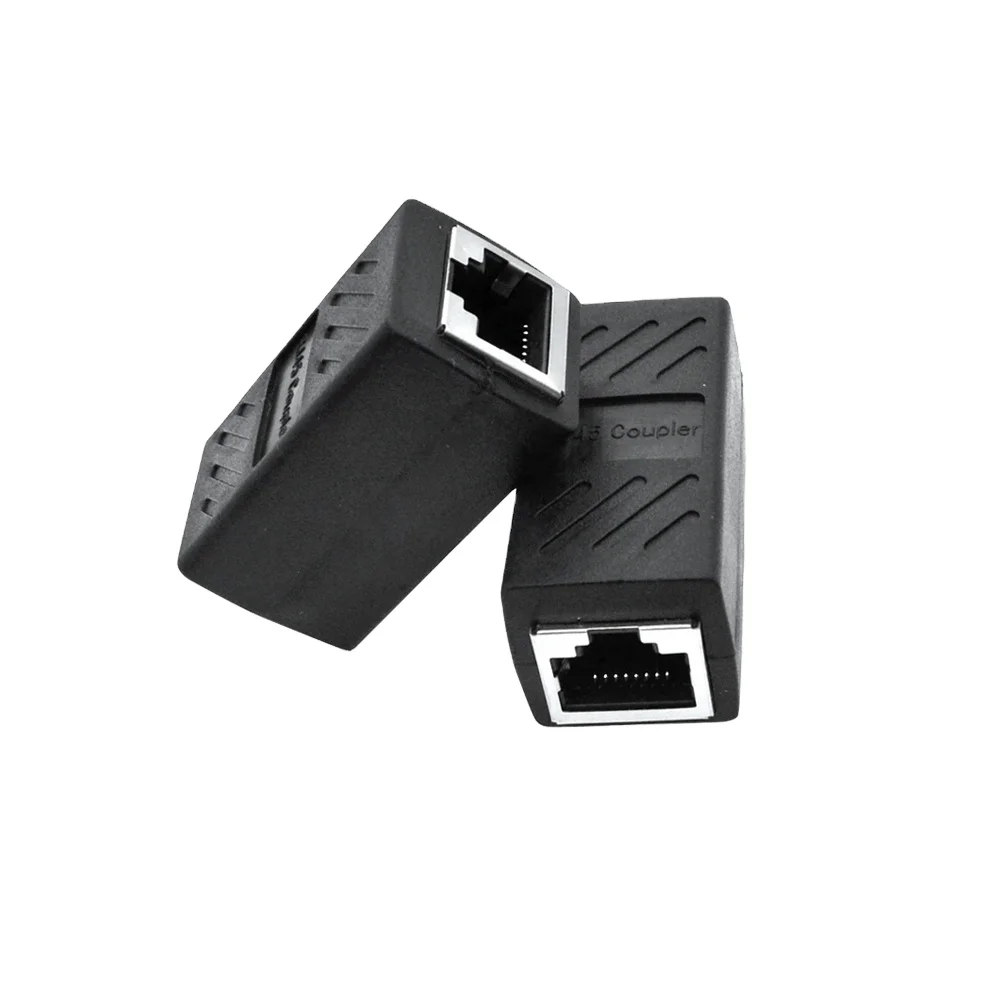 Shielded Ethernet Cat 5e/Cat6/Cat7 RJ45 8P8C Female To Female Coupler ...