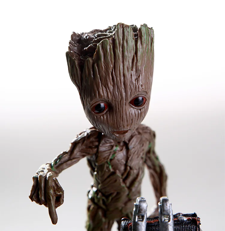 Tree Man Groot Cartoon Characters Pvc Action Figure Collectible Model ...