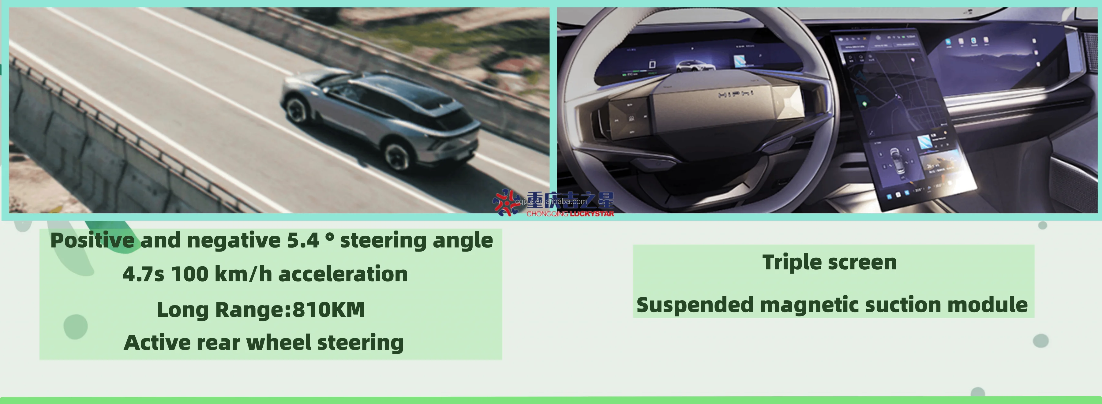 2023 Hiphi Y Long Range Version 560 765 810km Pure Electric Suv Car Luxury Suv New Energy ...